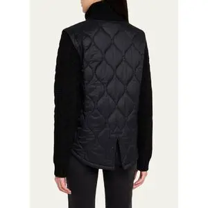 Veronica Beard Patra Quilted Wool-blend Jacket