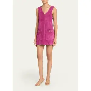Ulla Johnson Sloane Suede Mini Dress