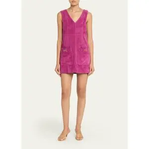 Ulla Johnson Sloane Suede Mini Dress