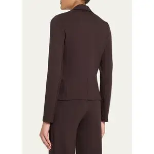 Majestic Filatures Single-breasted French Terry Blazer
