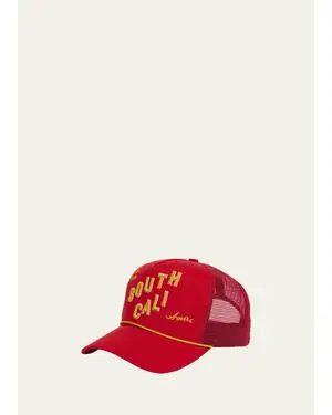 Amiri South Cali Trucker Hat - Ruby