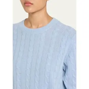 Marc Jacobs Open Back Bow Cable Sweater