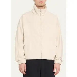MORDECAI Cotton Drill Stand-collar Blouson Jacket