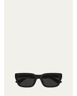 Bottega Veneta 54mm Bio-injected Square Sunglasses - Black