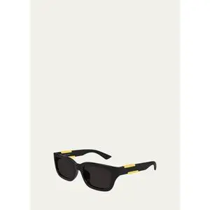 Bottega Veneta 54mm Bio-injected Square Sunglasses