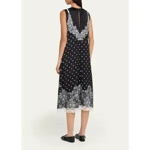 Marc Jacobs Trompe L'oeil Slip Midi Dress