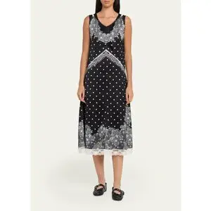 Marc Jacobs Trompe L'oeil Slip Midi Dress