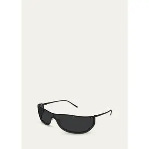 Saint Laurent Sl 807 Rimless Shield Sunglasses