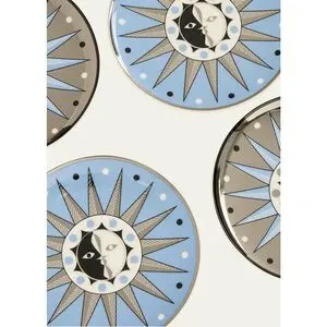 Jonathan Adler Soleil Coasters, Set Of 4