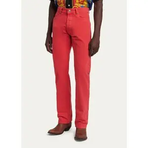 Versace Five-pocket Straight Jeans