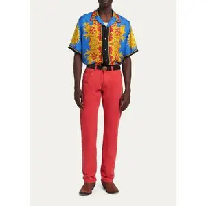 Versace Five-pocket Straight Jeans