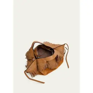 3.1 Phillip Lim Luna Mini Fringe-trim Suede Crossbody Bag