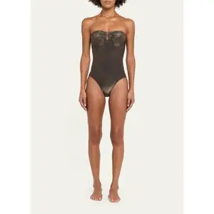 Ulla Johnson Monterey Strapless One-piece Swimsuit