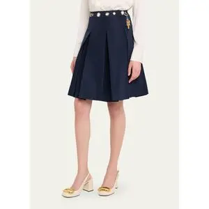 Marc Jacobs Safety Pin Pleated Skirt