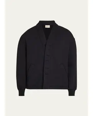 MORDECAI Cotton Fleece Cardigan