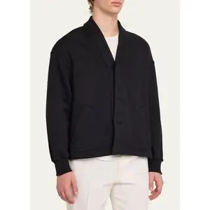 MORDECAI Cotton Fleece Cardigan