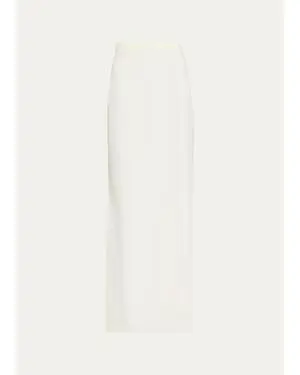 Alaïa Sculpted Column Maxi Skirt