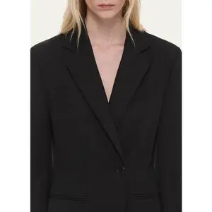 Helmut Lang Wool Gabardine Blazer