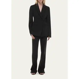 Helmut Lang Wool Gabardine Blazer