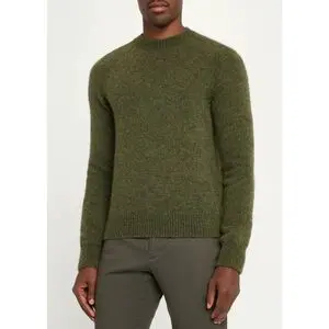 Dries Van Noten Alpaca-blend Crewneck Sweater