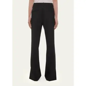 Helmut Lang Vented Wool Bootcut Pants
