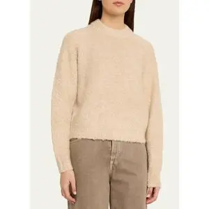 6397 Mock-neck Wool-blend Sweater