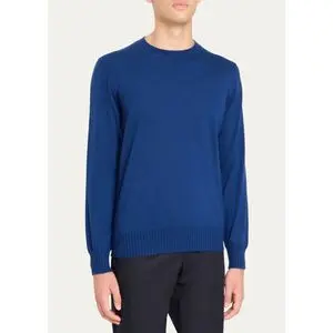 Fioroni Cashmere Crewneck Sweater - Navy