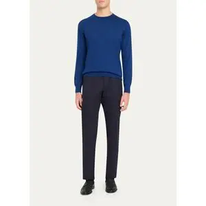 Fioroni Cashmere Crewneck Sweater - Navy
