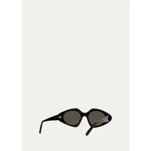 Loewe Triangle Slim 50mm Geometric Sunglasses