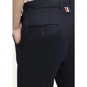 Thom Browne Gart-dyed Chino Pants - Navy