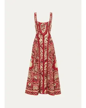 ALEMAIS Kenny Maxi Dress