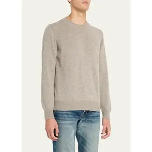 Fioroni 3-ply Cashmere Crewneck Sweater