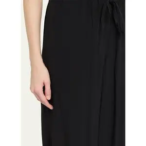Ciao Lucia Pauli Silk Embroidered Pants
