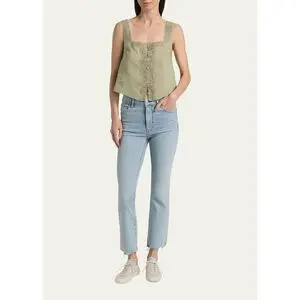 FRAME The Embroidered Blouse