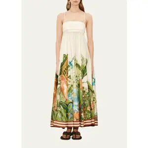 ALEMAIS Toucan Tango Midi Dress
