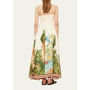 ALEMAIS Toucan Tango Midi Dress