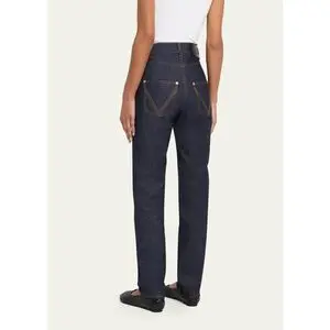 Bottega Veneta Straight Denim Jeans