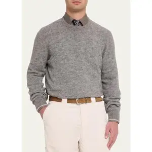 Brunello Cucinelli Alpaca-blend Crewneck Sweater