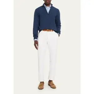 Brunello Cucinelli Cotton And Cashmere Diagonal Flannel Button-down Shirt