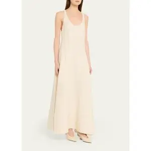 TOTEME Scoop-neck Sable Maxi Dress