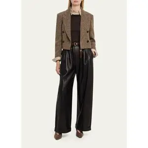 Brunello Cucinelli Sparkling Wool Herringbone Blazer