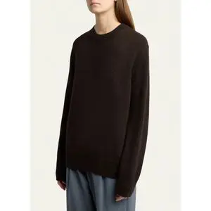 THE ROW Noler Cashmere Crewneck Sweater
