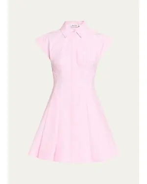 Simkhai Clemmie Cotton Shirtdress