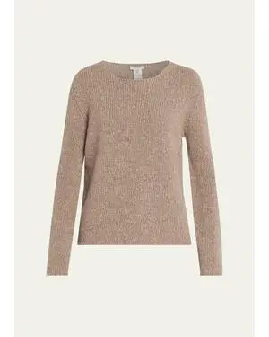 THE ROW Nitha Cashmere Knit Crewneck Sweater