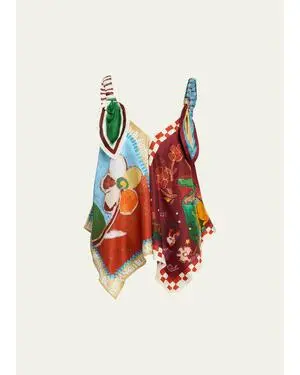 ALEMAIS X Karlee Mackie Mlak Silk Twill Top