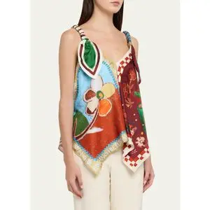 ALEMAIS X Karlee Mackie Mlak Silk Twill Top