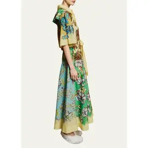ALEMAIS Jerry Maxi Shirtdress