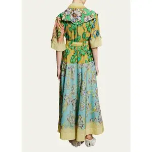 ALEMAIS Jerry Maxi Shirtdress