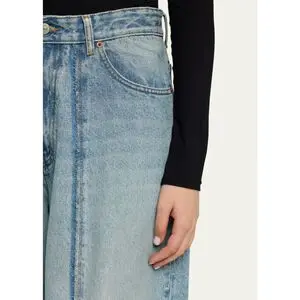 MAISON MARGIELA Seamed Wide-leg Jeans