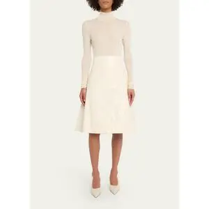 A.W.A.K.E. Mode Knee-length A-line Skirt
